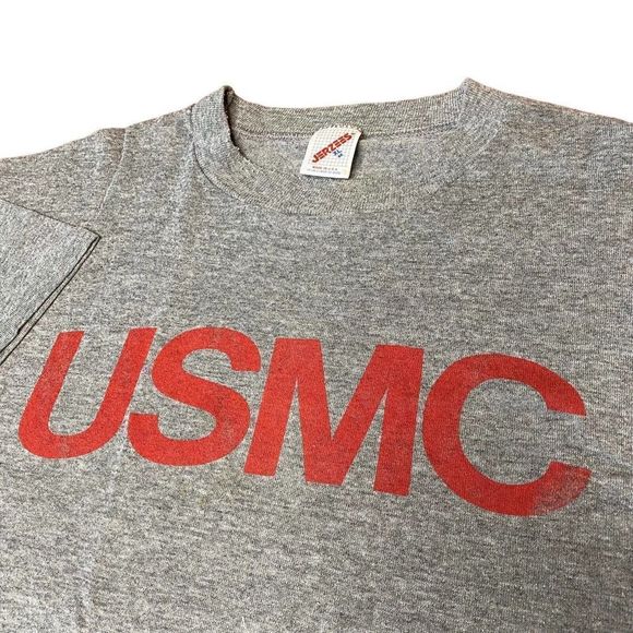 Jerzees | Shirts | Vintage Marine Corpst Shirtxl Usmc Military Tri ...